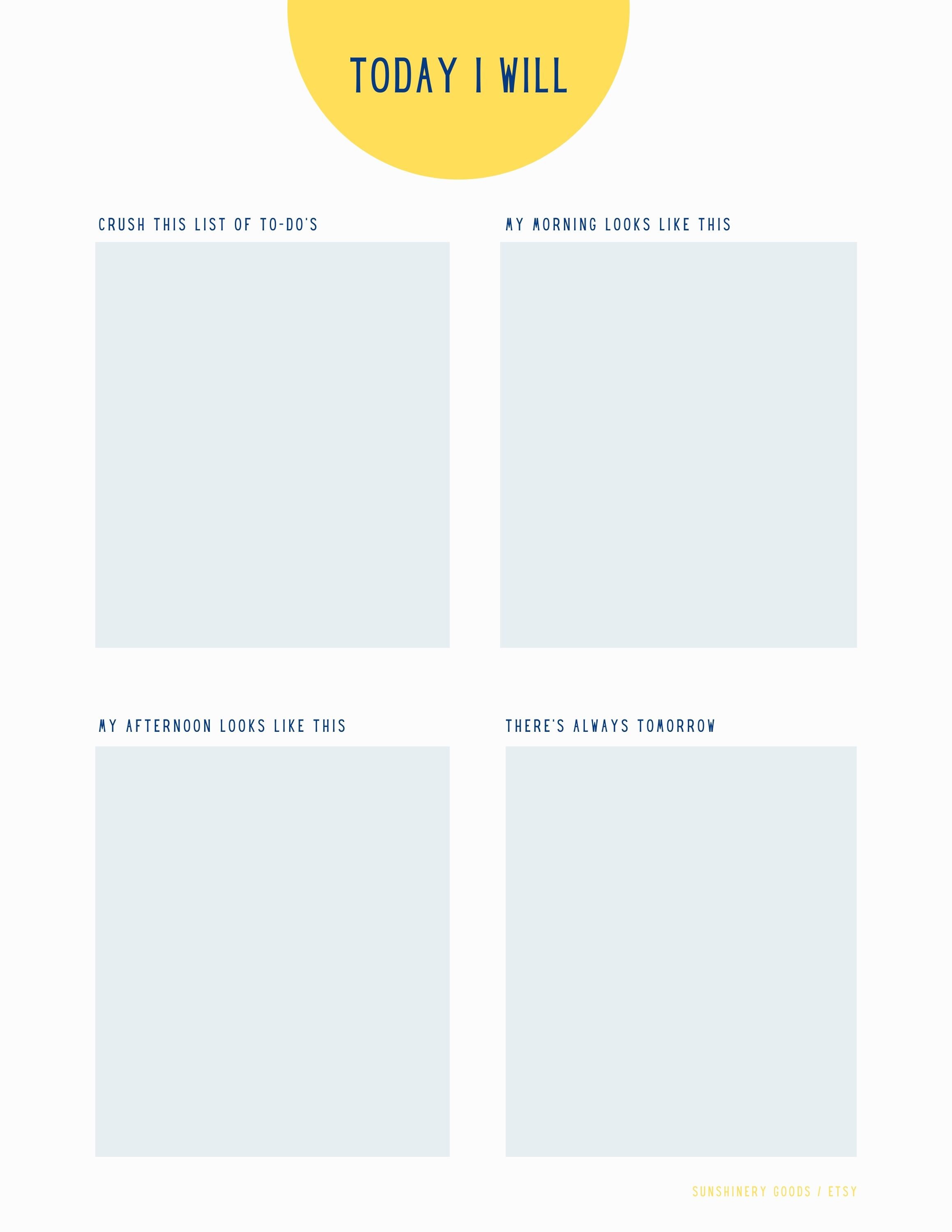 Day Planner - This Printable Daily Planner Lets You Organize Your Home ...