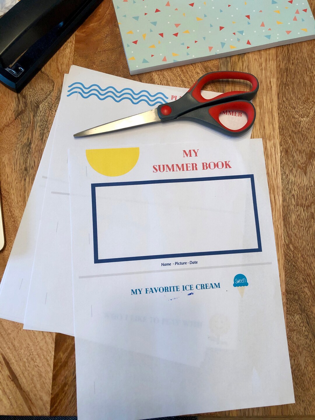 What I Did This Summer Book. Perfect for Homeschool or Back to School ...