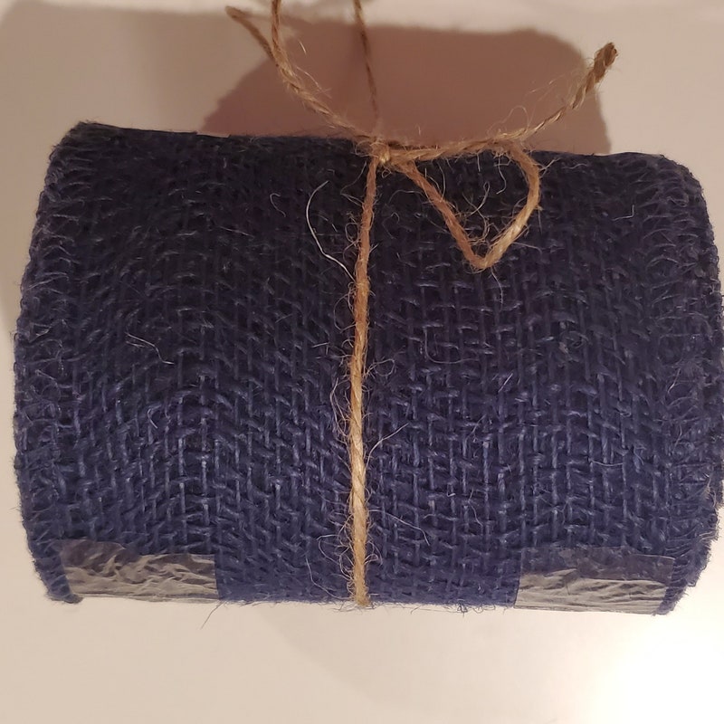 Navy Blue Burlap - Etsy