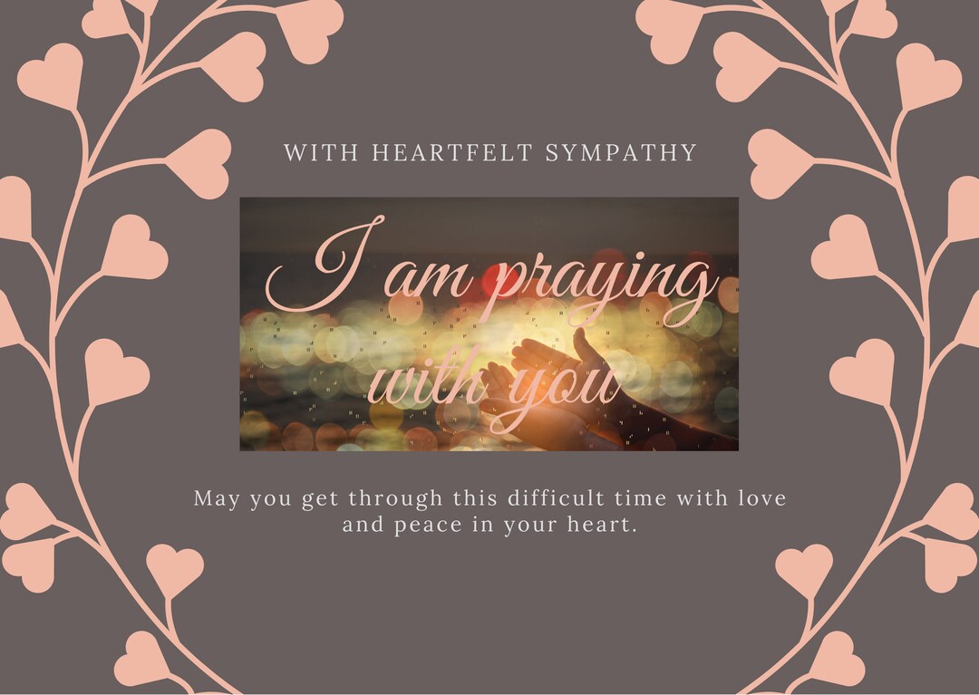 Praying With You - Etsy