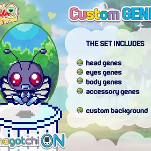 Tamagotchi ON/MEETS Characters - Butterichi - Etsy