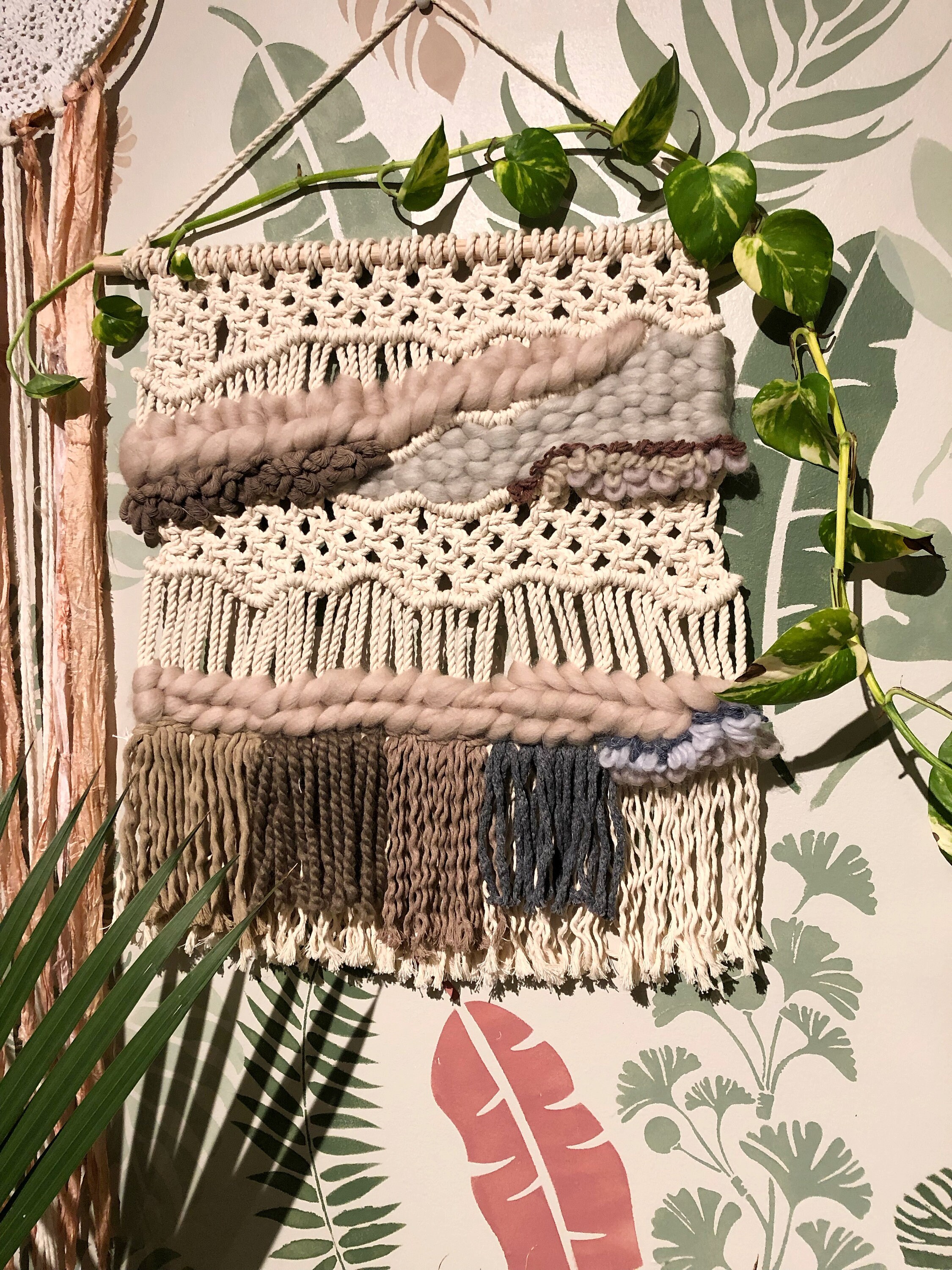 Macra-weave Wall Design - Etsy