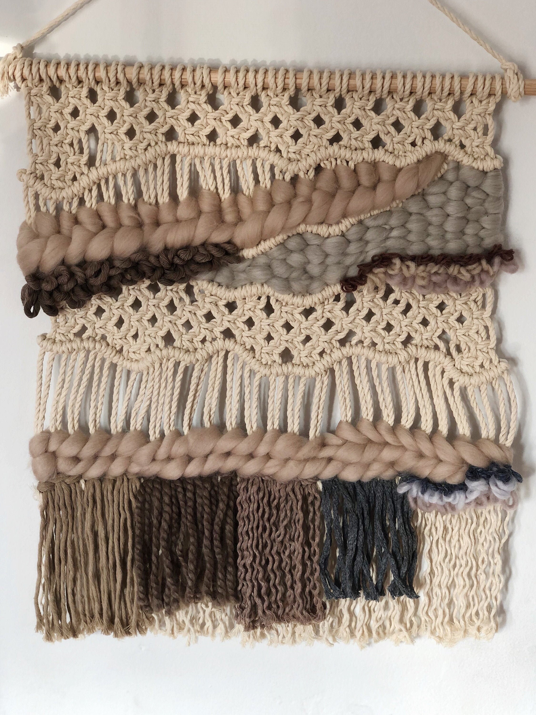 Macra-weave Wall Design | Etsy