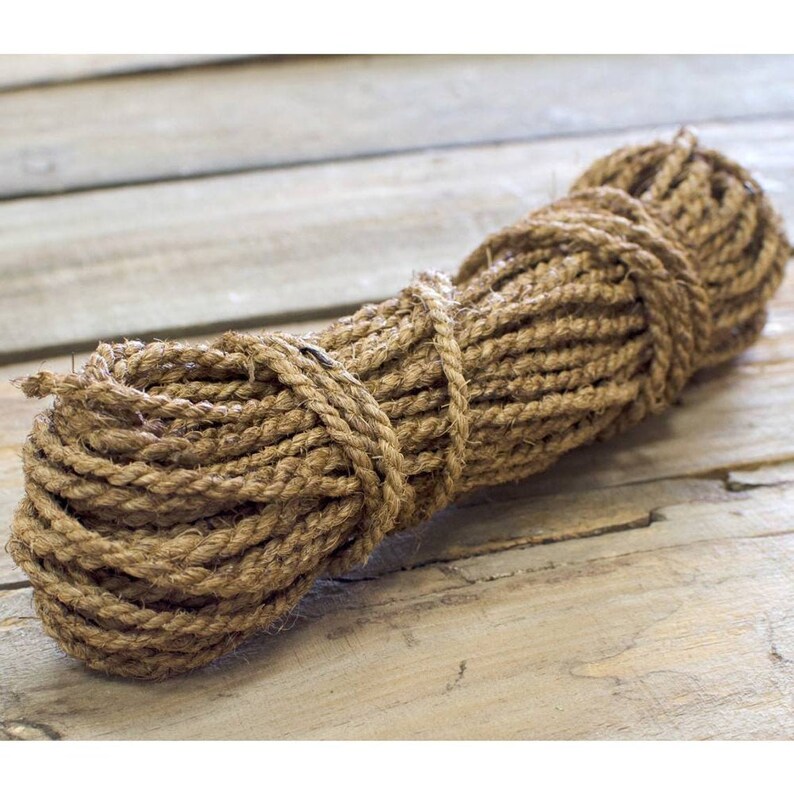 Coconut Fiber Rope Coconut Rope Natural Coconut Rope Handmade Fiber ...