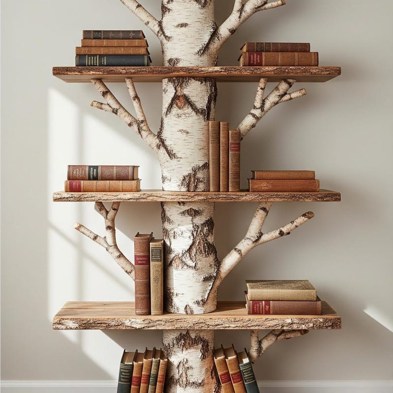 Tree Bookcase - Etsy