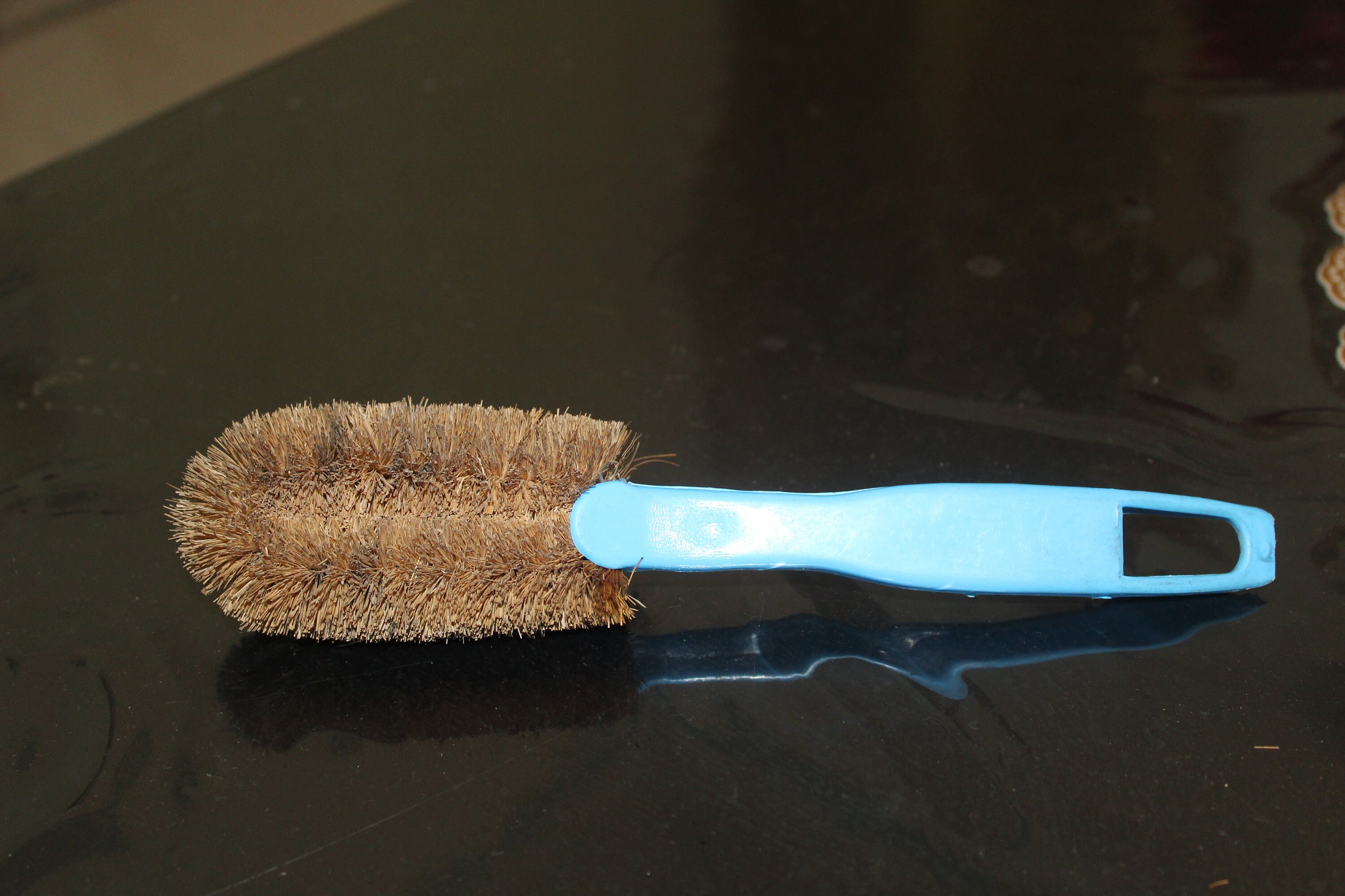 Coconut Coir Fiber Brush Ceylon 100% Natural Scrubbing Brush Kitchen ...