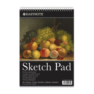 A4 Artist Sketch Drawing Book Pad | 40 Sheets | 170 Gsm Cardsheet - Etsy