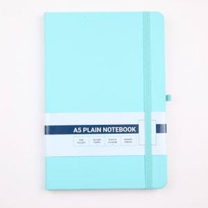 A5 Write Notebook – Plain Paper Hardback Notebook Journal for Home ...