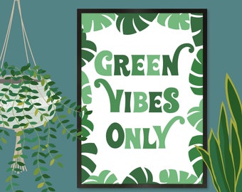 Green Vibes Only - Etsy