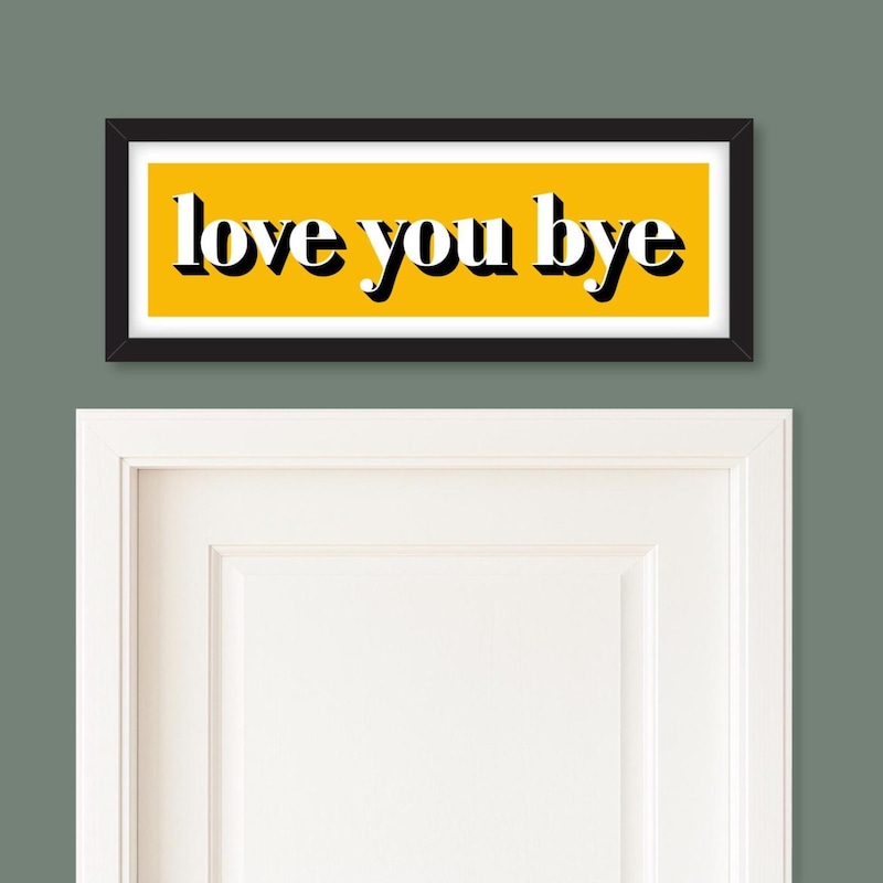 Love You, Bye - Etsy UK