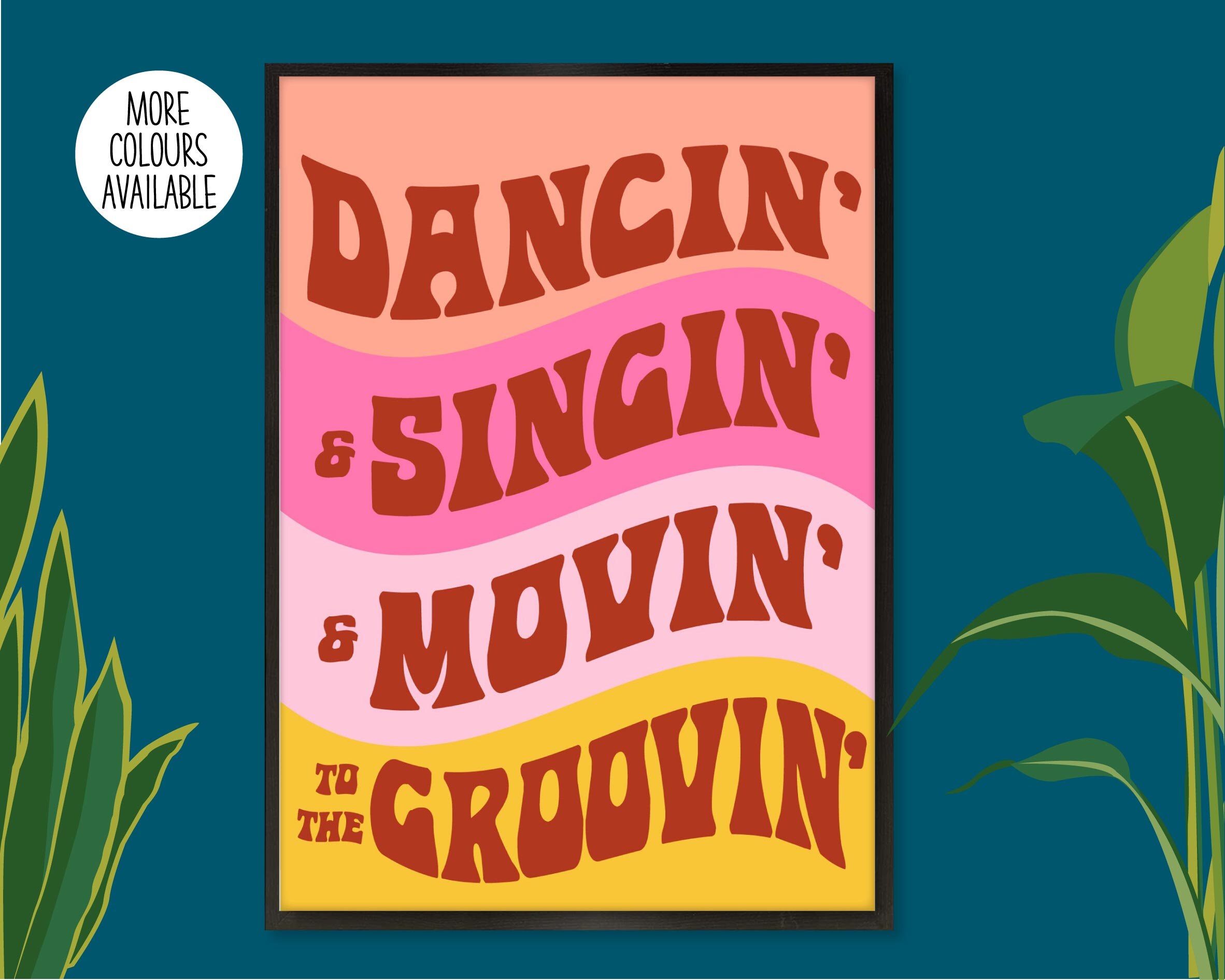 Play That Funky Music Print Play That Funky Music Poster 70s | Etsy