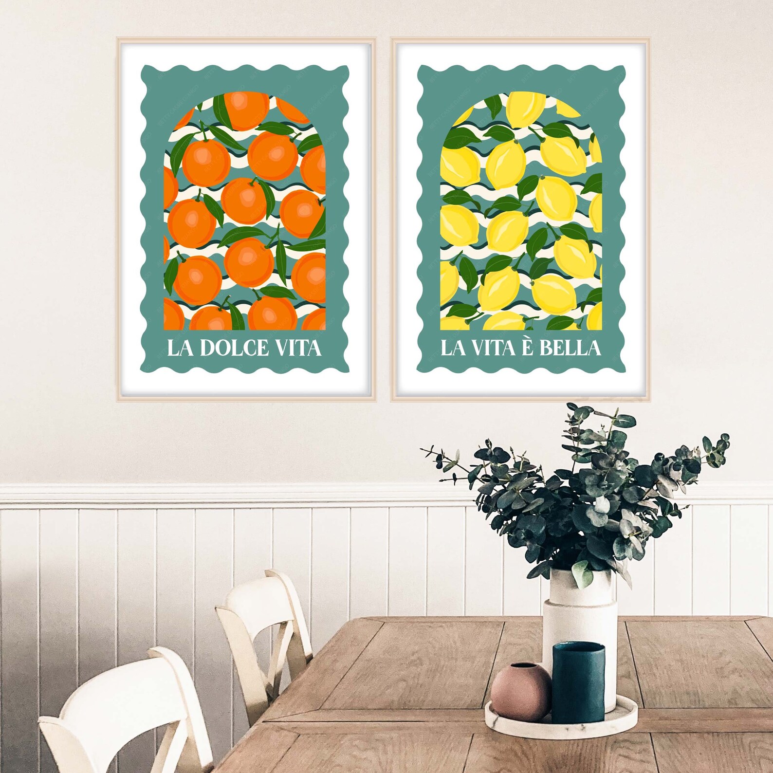 La Dolce Vita Oranges Poster, Oranges Poster, Italian Iinspired Oranges ...