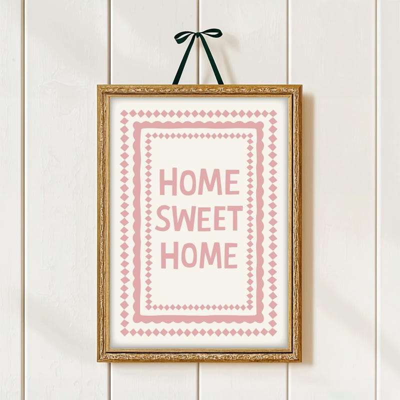 Cottage Core House Sign - Etsy UK