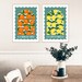 Italian Fruit Prints Set, Italian Fruit Market Posters, Citrus Fruit ...