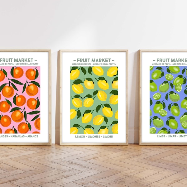 Fruit Poster - Etsy