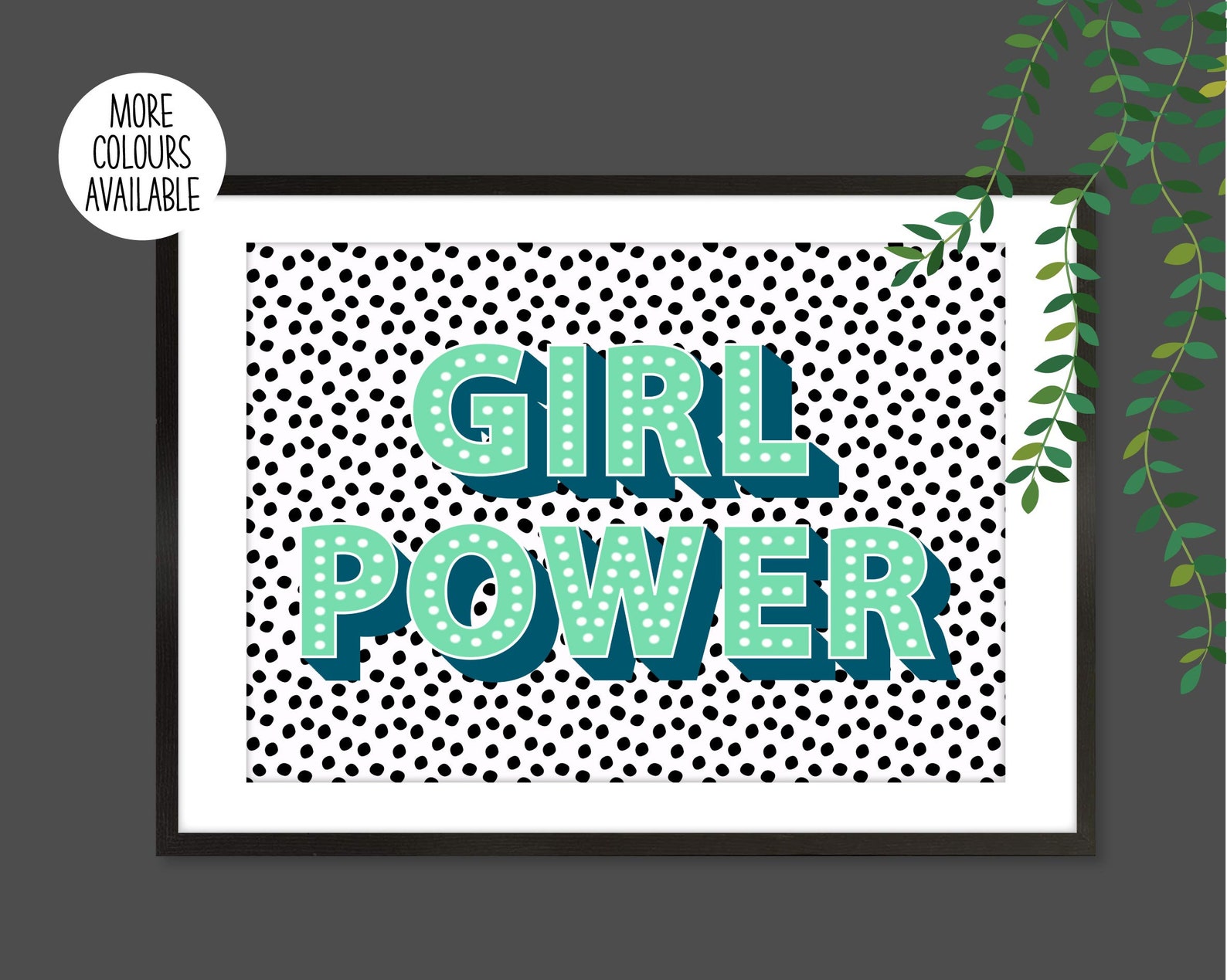 Girl Power Print Girl Power Wall Art Female Empowerment | Etsy UK