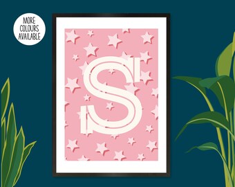 Preppy Initials - Etsy