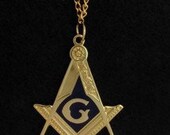 Masonic Emblem Tie Chain | Etsy