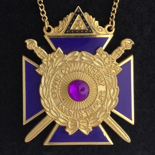 Knights Templar Past Commander Jewel - Etsy