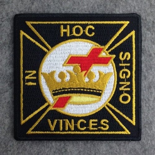 Knights Templar Embroidered Patch (3") - Etsy