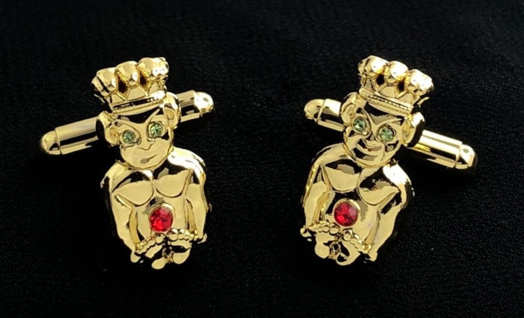 Royal Order of Jesters Cuff Link Set With Stones - Etsy