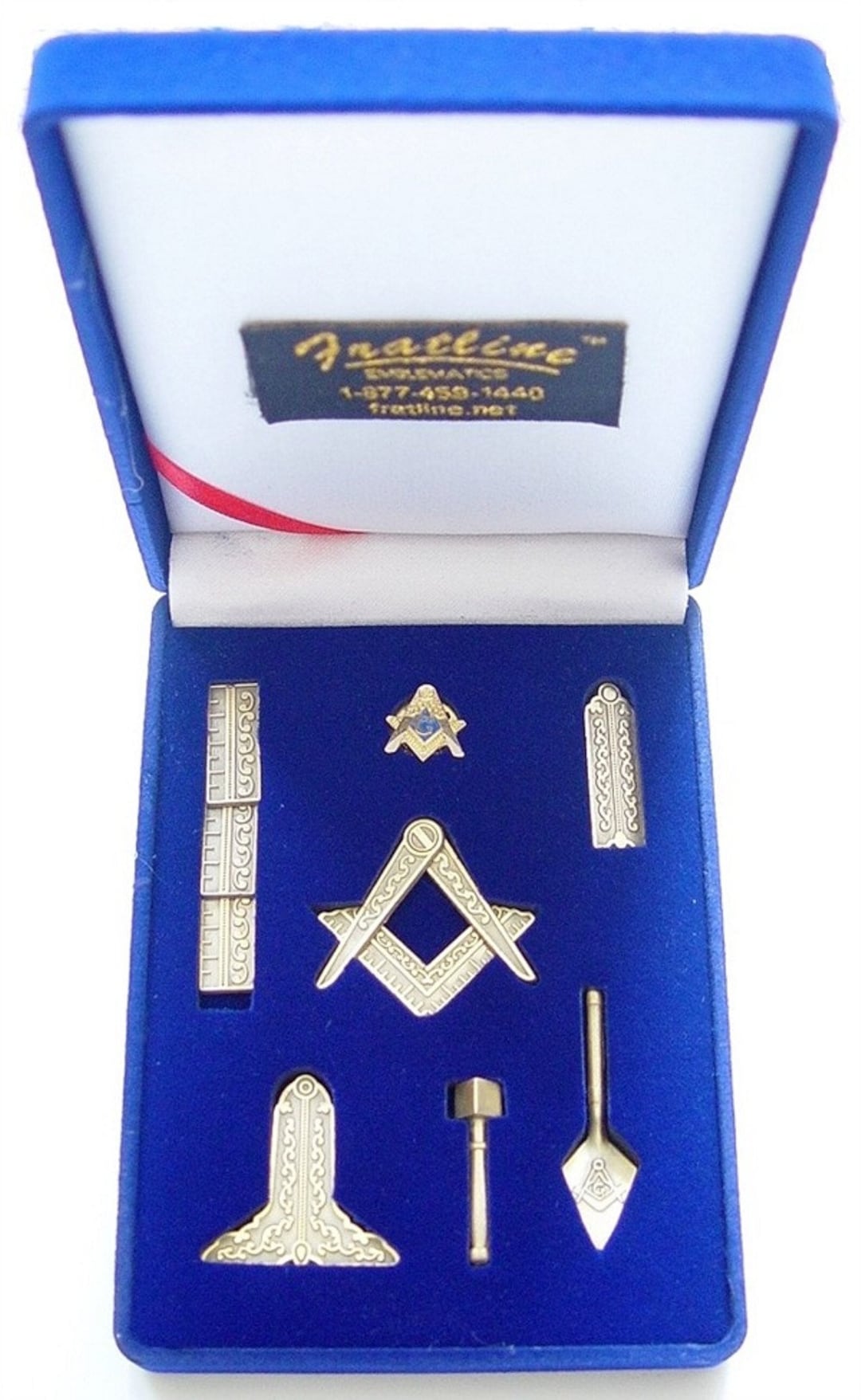 Masonic Mini Working Tool Gift Set With Lapel Pin (antique Gold) - Etsy