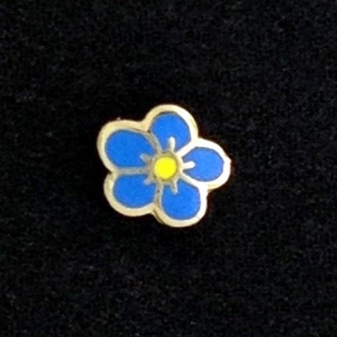 Masonic Forget-me-not Lapel Pin - Etsy UK