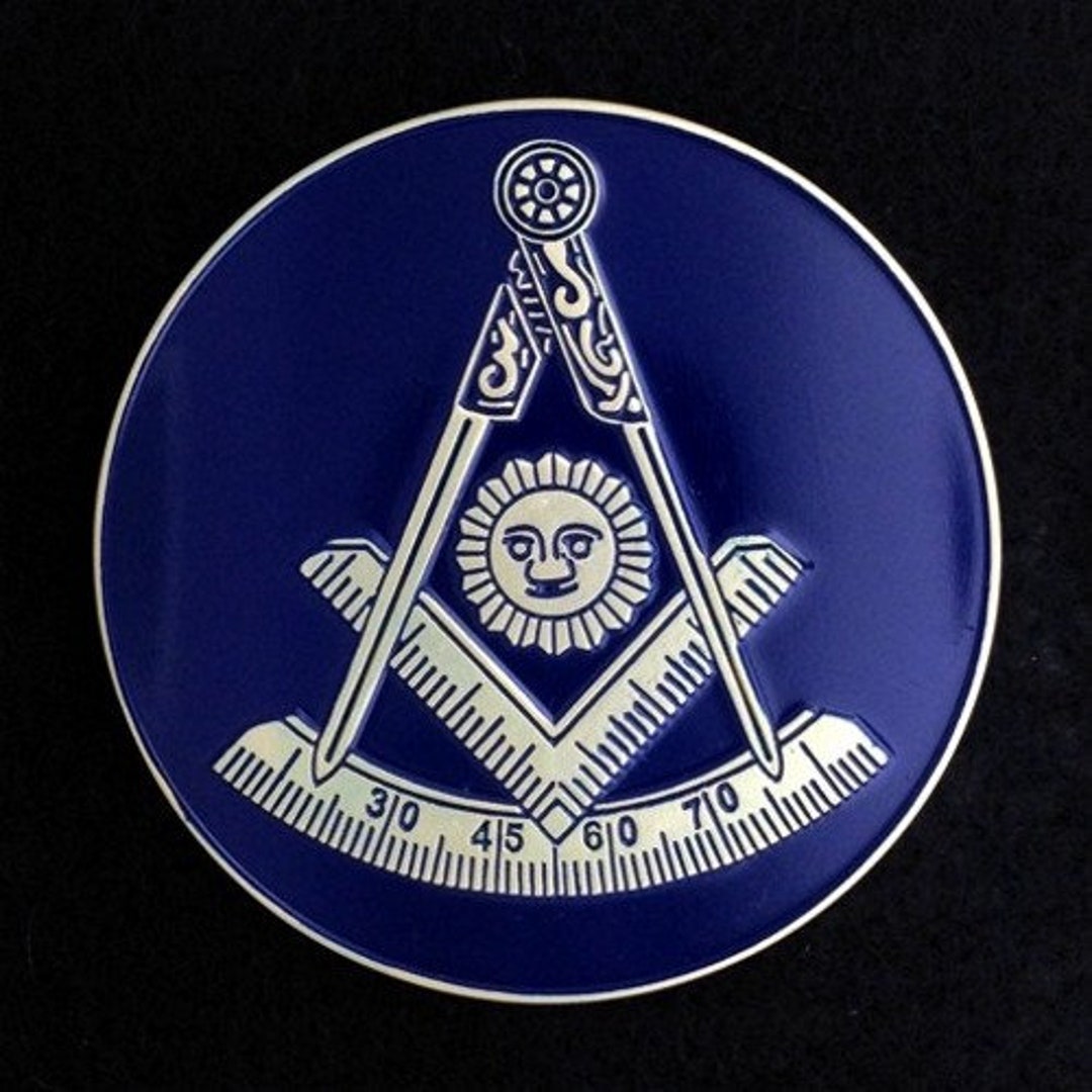 Masonic Past Master Car Auto Emblem - Etsy
