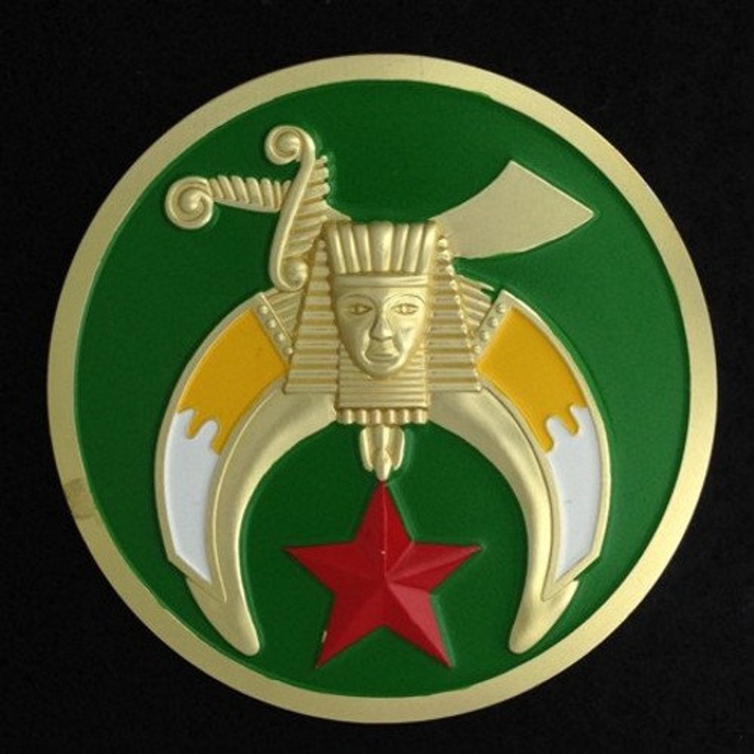 Shriners (green) Car Auto Emblem - Etsy
