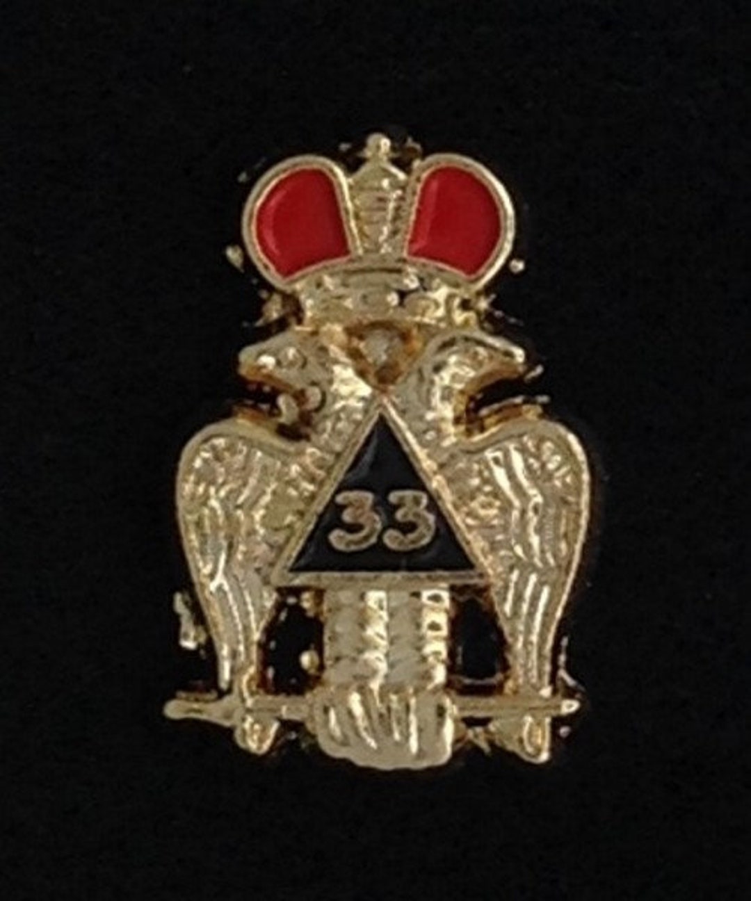 Scottish Rite 33rd Degree Eagle Lapel Pin (style 3) - Etsy