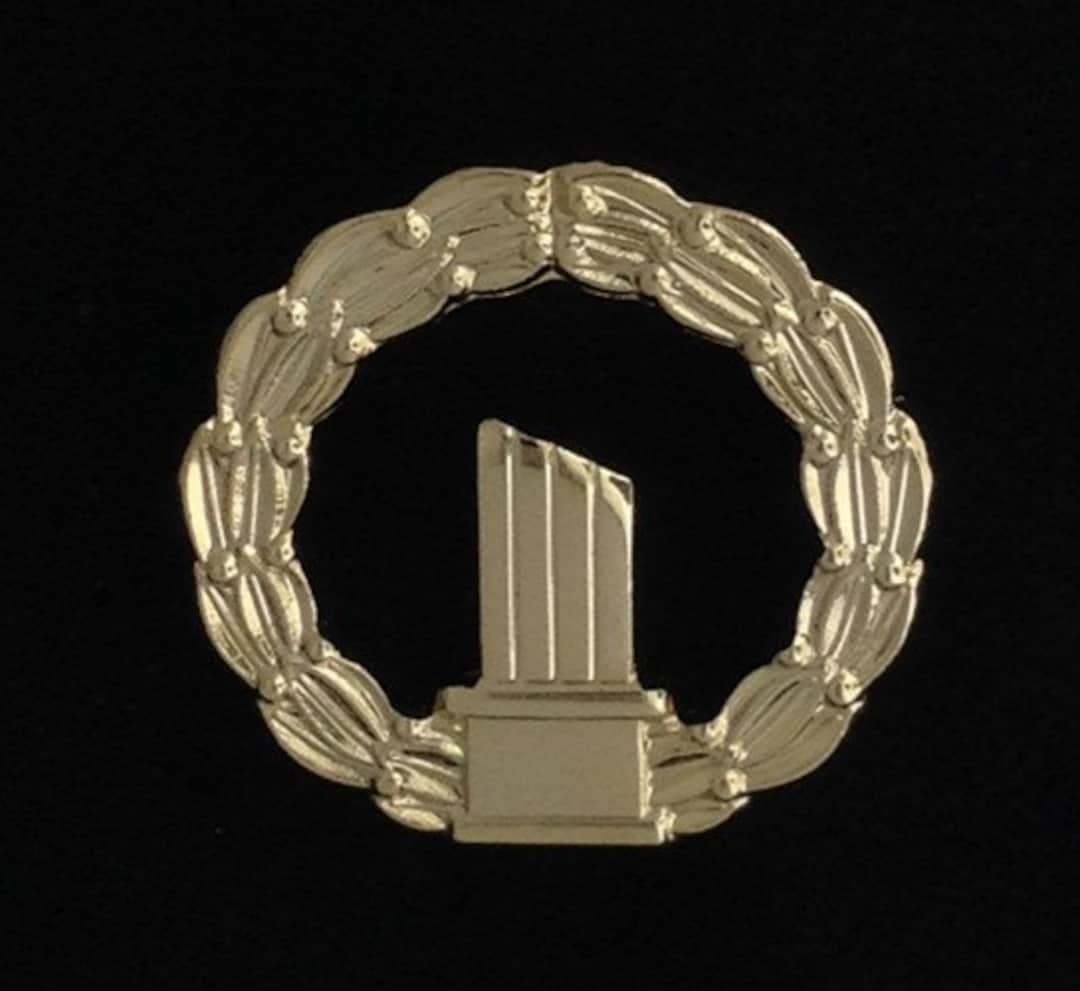 Masonic Widow "broken Column" Pin - Etsy