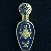 Masonic Slipper Lapel Pin - Etsy