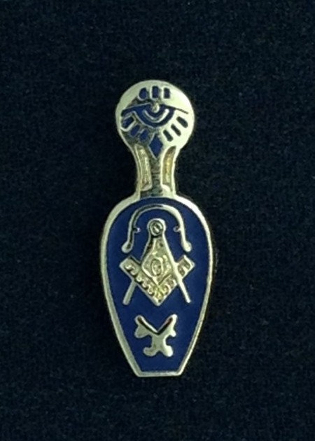 Masonic Slipper Lapel Pin - Etsy