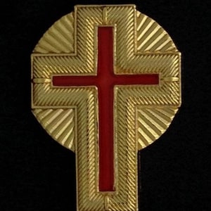 Knights Templar Past Commander With Rays Metal Fatigue Cap Cross - Etsy