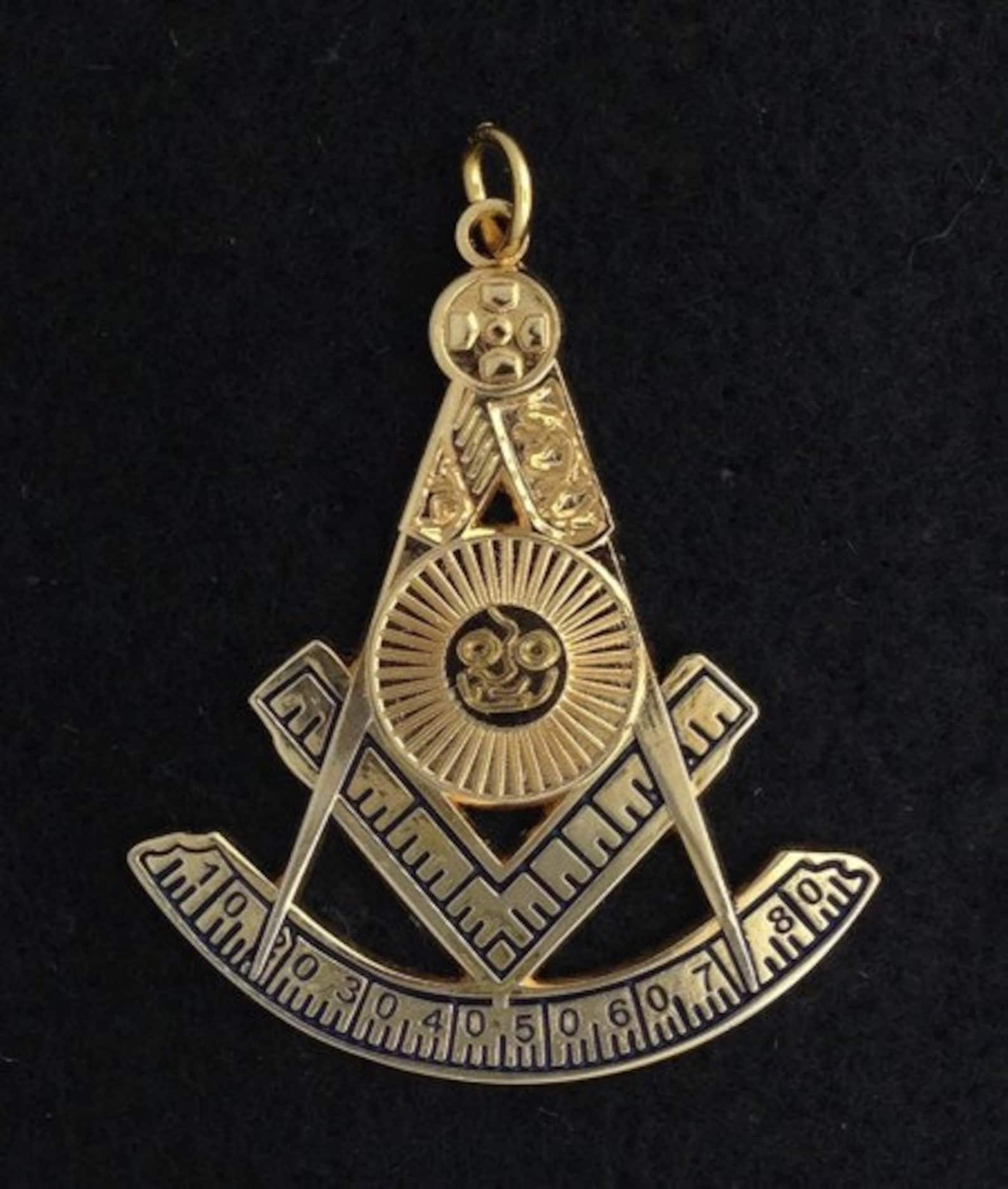 Masonic Past Master Emblem Pendant PM3-P - Etsy