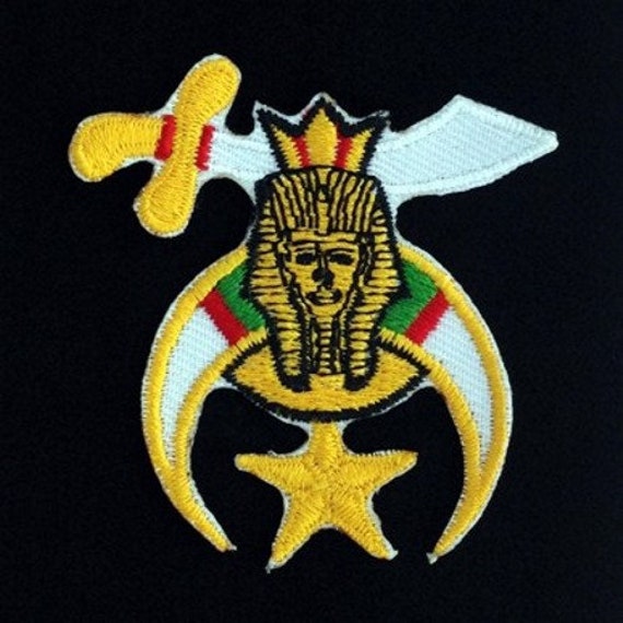 Shriner Iron-on Embroidered Patch 2 - Etsy