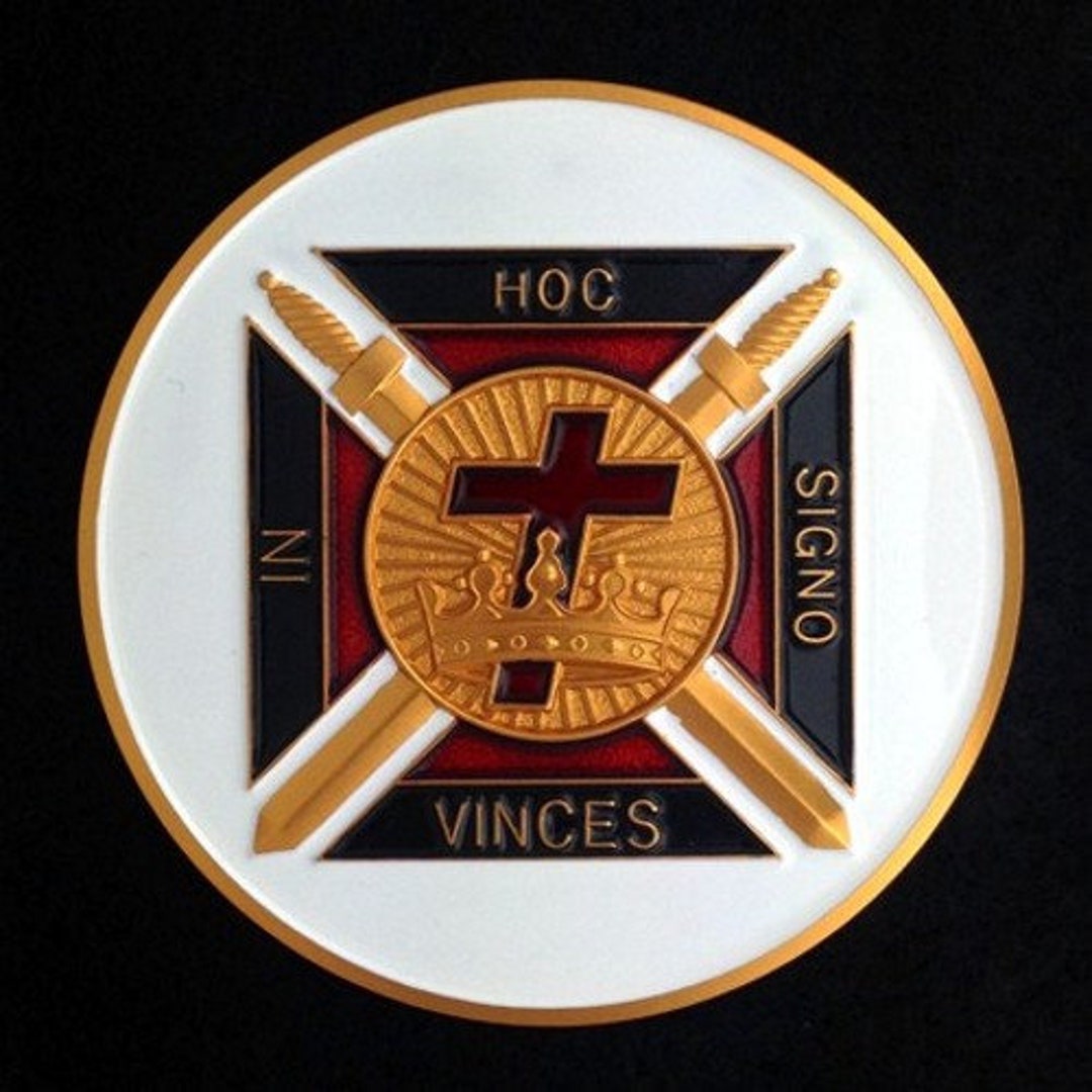 Knights Templar Commandery Car Auto Emblem - Etsy