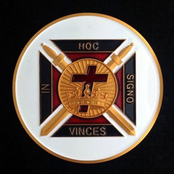 Knights Templar Commandery Car Auto Emblem | Etsy