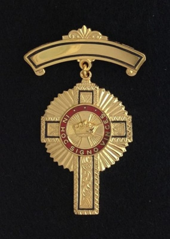 Knights Templar Past Commander Jewel RKT-16 - Etsy