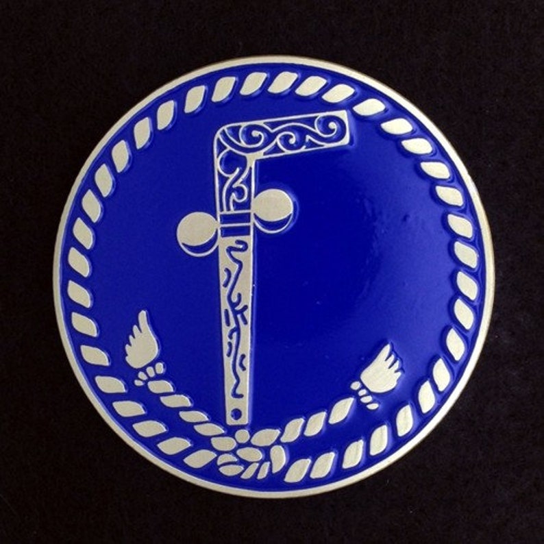 Masonic "two Ball Cane" Car Auto Emblem - Etsy
