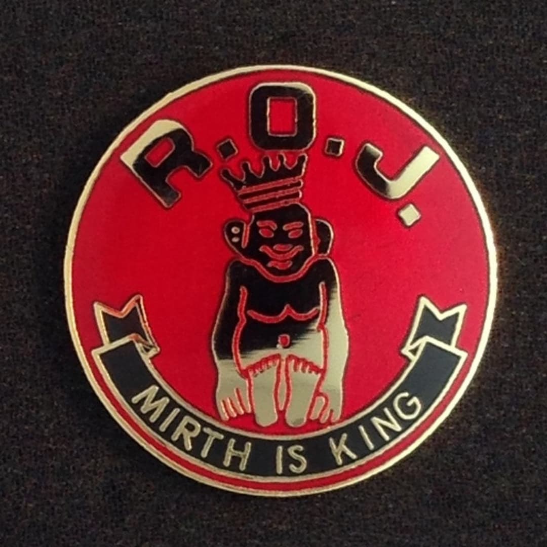 Royal Order of Jesters "mirth is King" Lapel Pin - Etsy