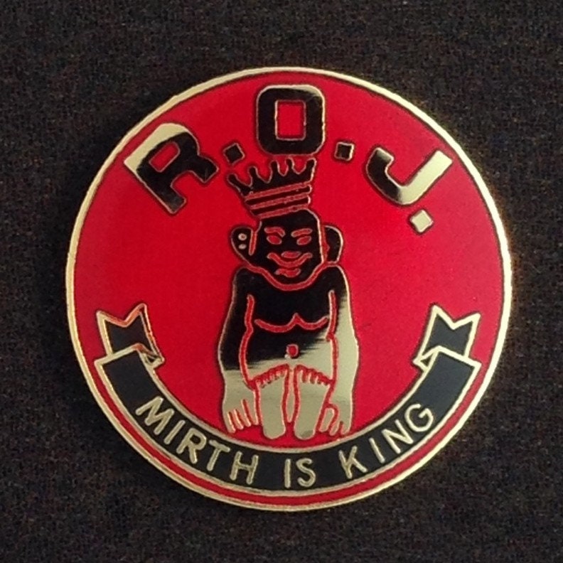 Royal Order of Jesters mirth is King Lapel Pin - Etsy