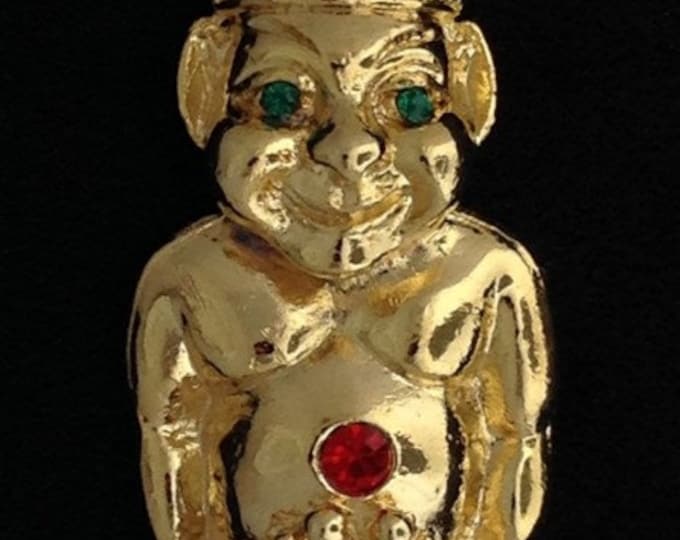 Royal Order of Jesters 3-D Billiken Lapel Pin With Stones large - Etsy