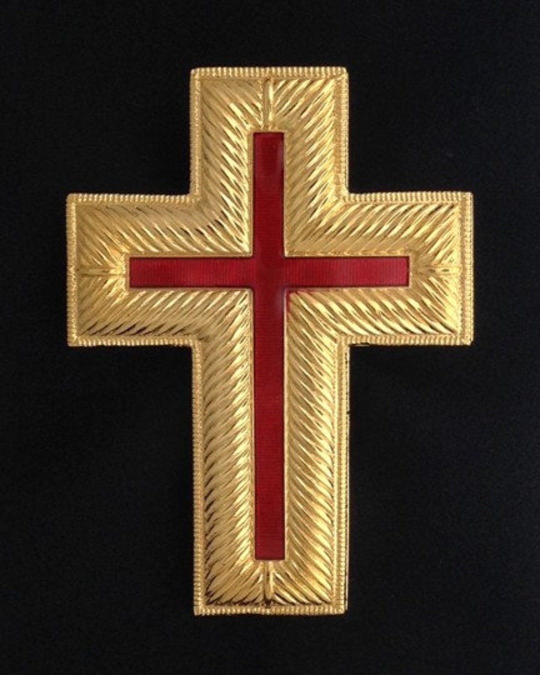 Knights Templar Past Commander Metal Fatigue Cap Cross - Etsy
