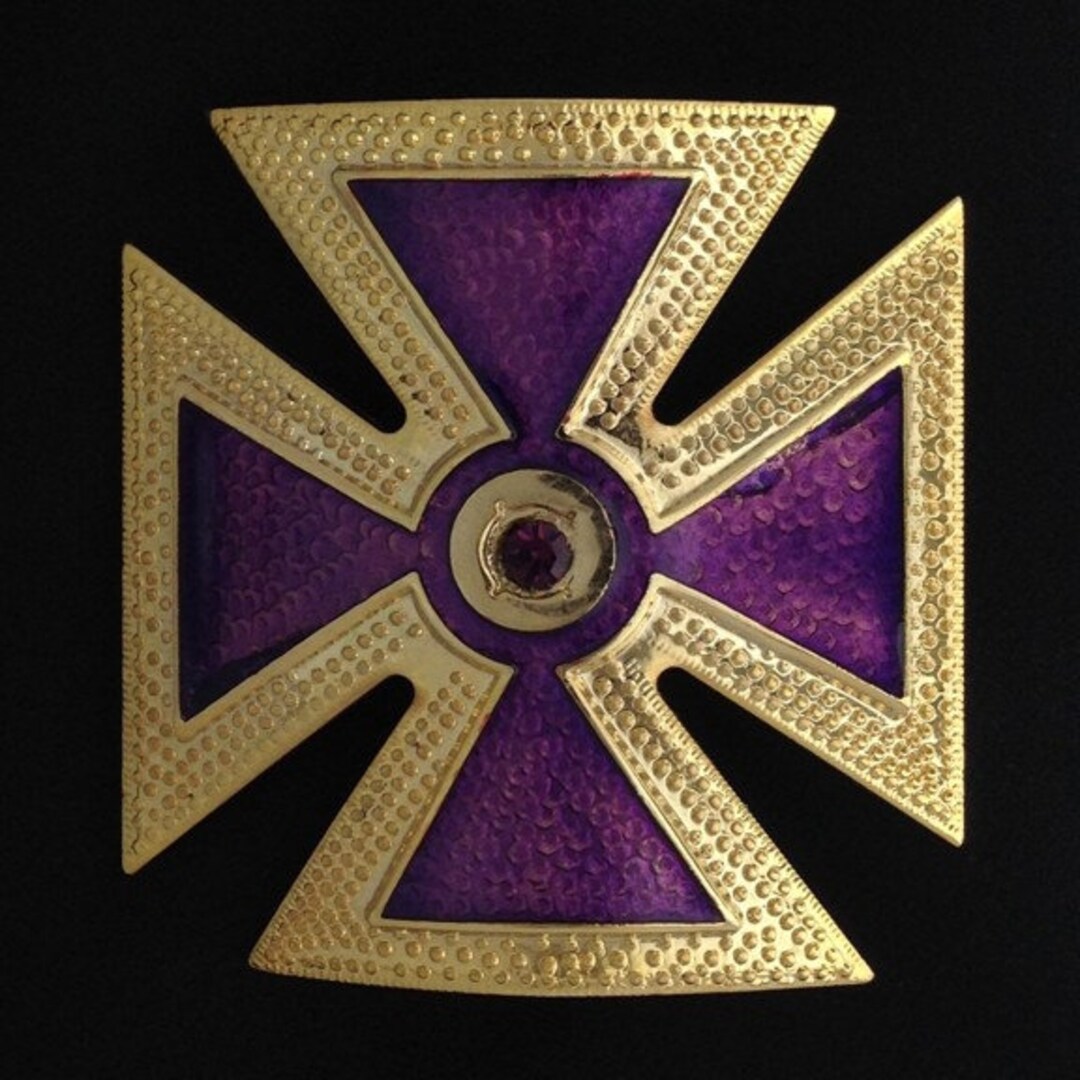 Knights Templar Past Grand Commander Metal Fatigue Cap Cross - Etsy