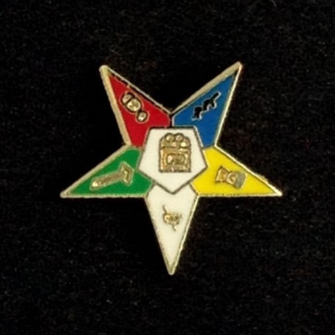 Order of the Star Eastern Star Lapel Pin - Etsy