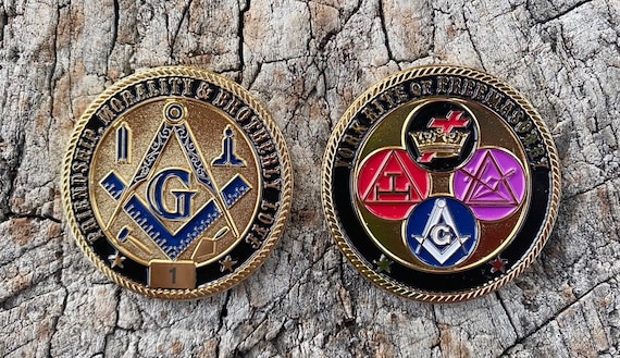 Masonic York Rite Limited Edition Challenge Coin - Etsy