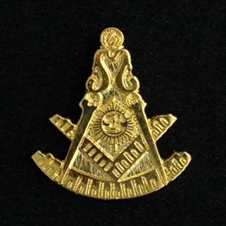 Masonic Past Master Lapel Pin PM-1 - Etsy