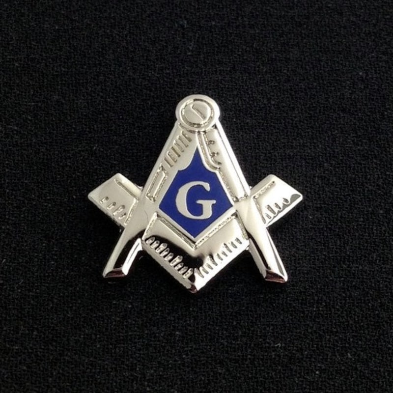Masonic Square Lapel Pin - Etsy