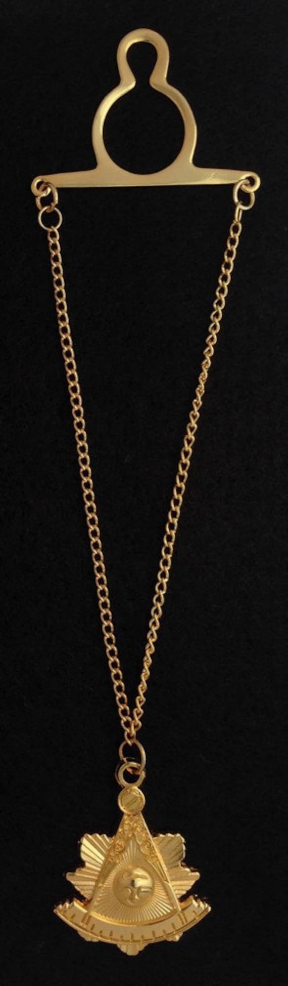 Masonic Past Master Emblem Tie Chain | Etsy
